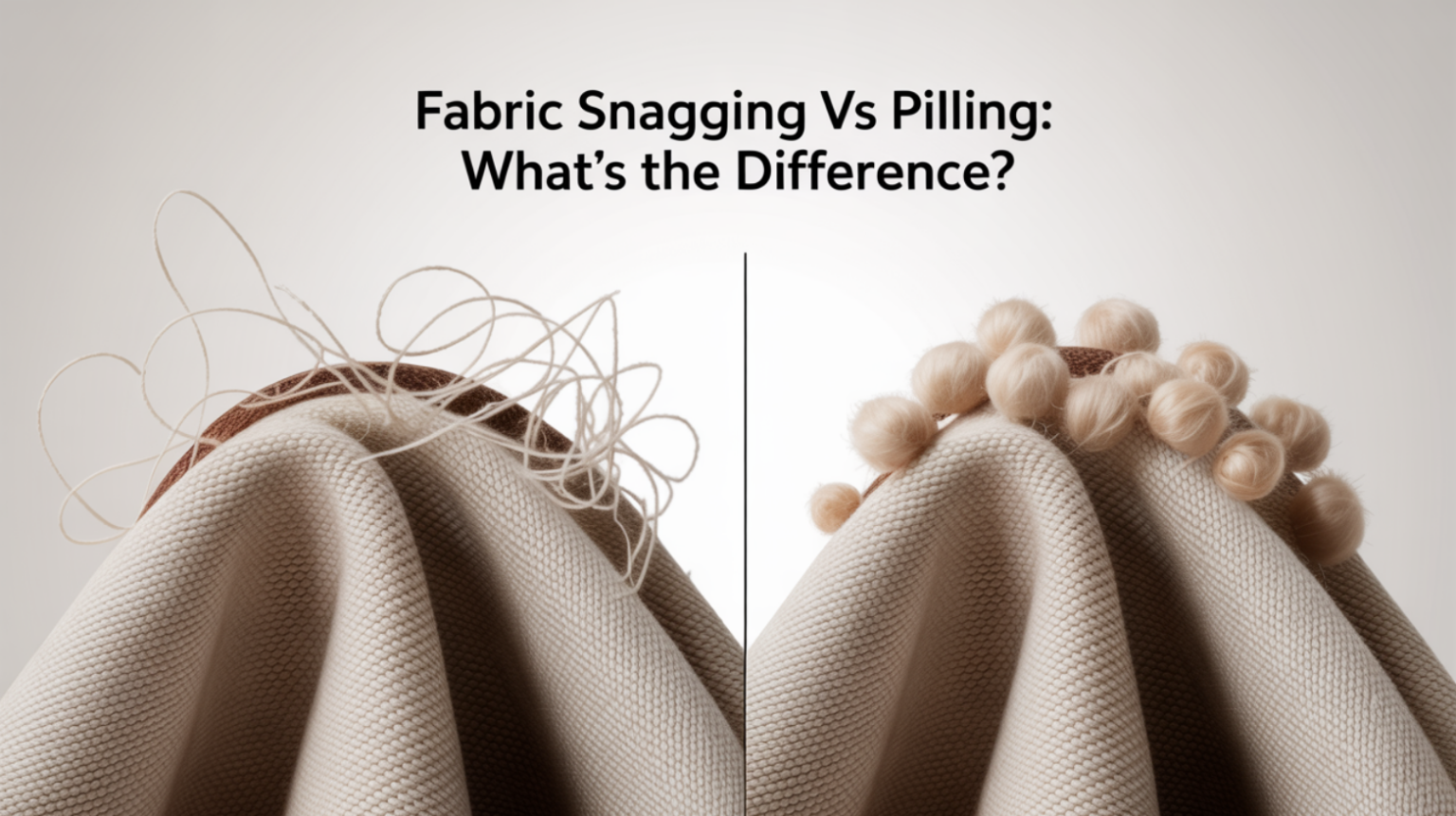Fabric Snagging vs Pilling: What’s the Difference? - FabricSnagging.help